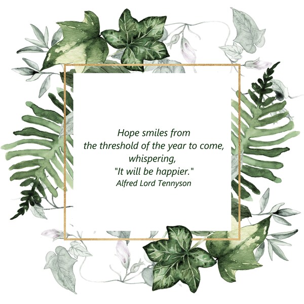 Ivy and Sage Greenery Photo Frames, Watercolor Greenery Frame Clipart ...