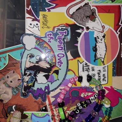 Scene Furry 2000s PLUR Sticker - Etsy