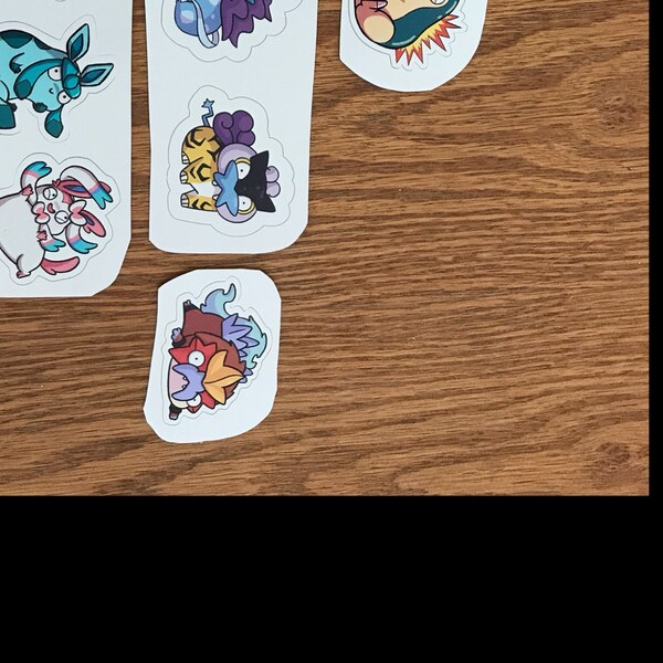 Legendary Pokemon Stickers - Etsy