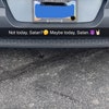 Going to Hell Satanic Goth License Plate Frame Goth Car Accessories ...