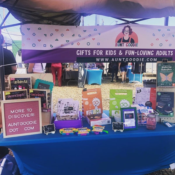 Custom Tent Banner for Trade Show, Craft Show or Event Sign, Your ...