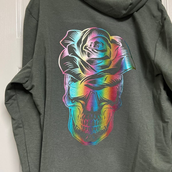 Skull Rose SVG | Dead Skeleton Flower SVG | Gothic Love Decal Shirt ...