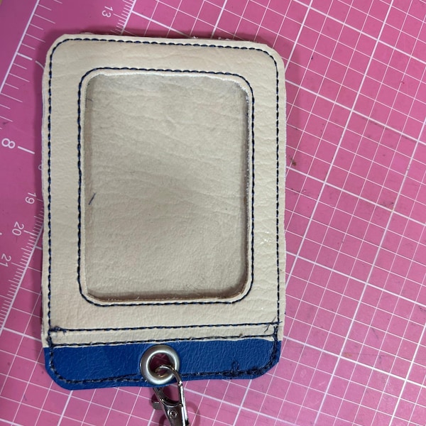 In-the-hoop ID DIGITAL Machine Embroidery Badge Holder With Pocket ...