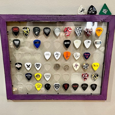 Guitar Pick Display Clear 8 X 10 Double Sided - Etsy