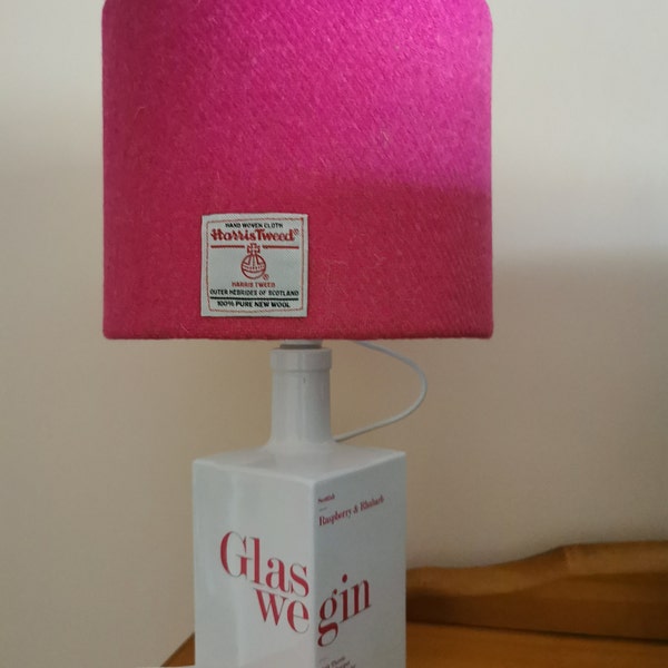 Harris Tweed Isle of Harris Gin Lamp - Etsy UK