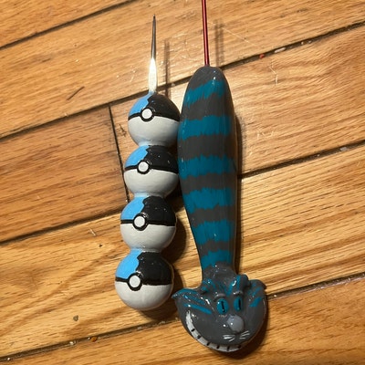 Ergonomic Crochet Hook, Pokeball Crochet Hook, Pokémon Crochet Hook ...