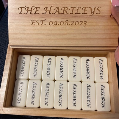 Personalized Mini 4-player Shut the Box Natural - Etsy
