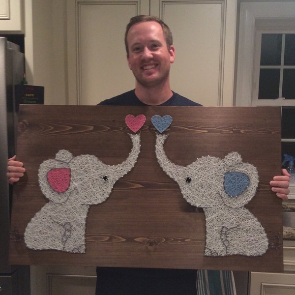 Dachshund Dog Negative Space String Art, Doxie Puppy, Animal, Pet ...