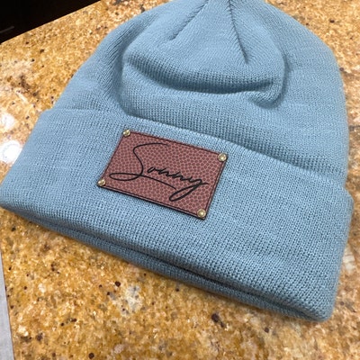 Circle Initials Personalized Kids Hat Symbol Custom Infant Toddler ...