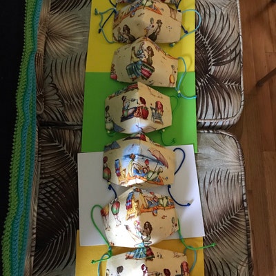 Steam in the Spring Train Panels Fabric - Etsy