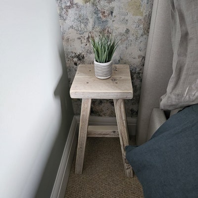 Rustic Milking Stool - Etsy UK
