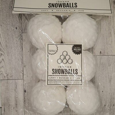 PRINTABLE Snowball Packaging DIGITAL PDF Insert Cards & Labels for ...