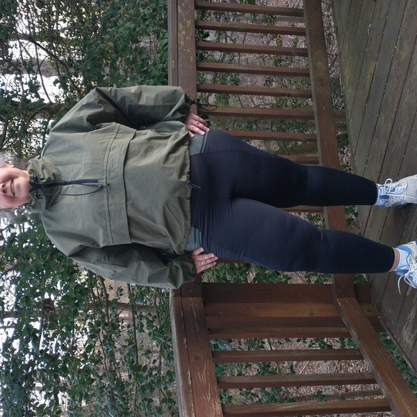 The ANORAK Sewing Pattern [a Low Waste Design for Sizes 00-32, Unisex ...