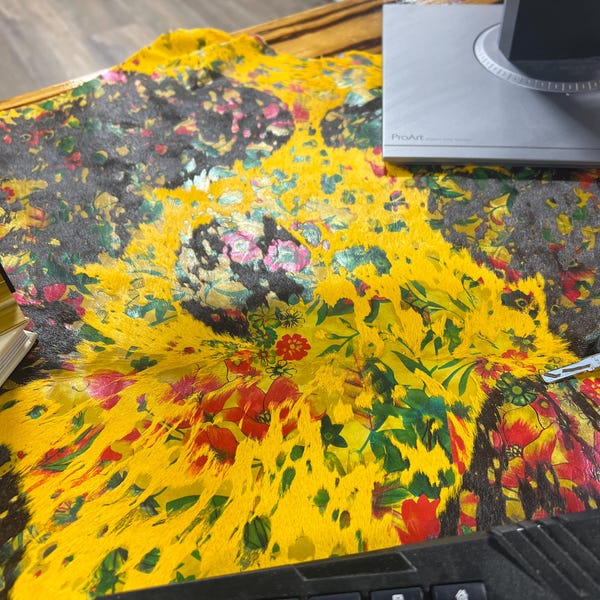 Axis Deer Print Cowhide Rug/ Deer Cowhide Rug/ Antelope Print Cowhide ...