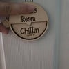 Bathroom Door Sign - Dorm Room Restroom Privacy Sign - Roomate Bathroom ...
