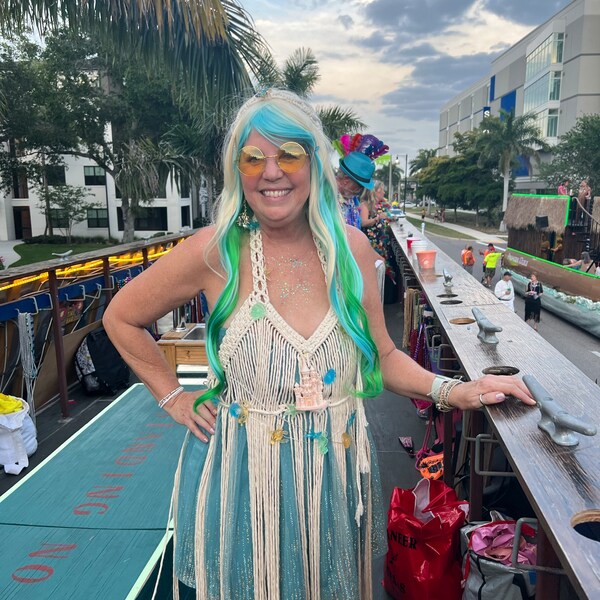 Bohemian Macrame Dress for Women, Festival and Rave Outfit, Burningman ...