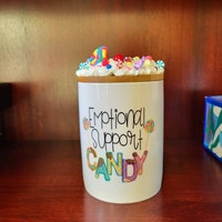 Funny Candy Jar, Motivational Gift, Custom Candy Jar, Boss Candy Jar ...