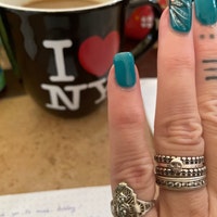 Sterling Silver Triple Delta Triangle Band Ring, Delta Ring, Delta ...