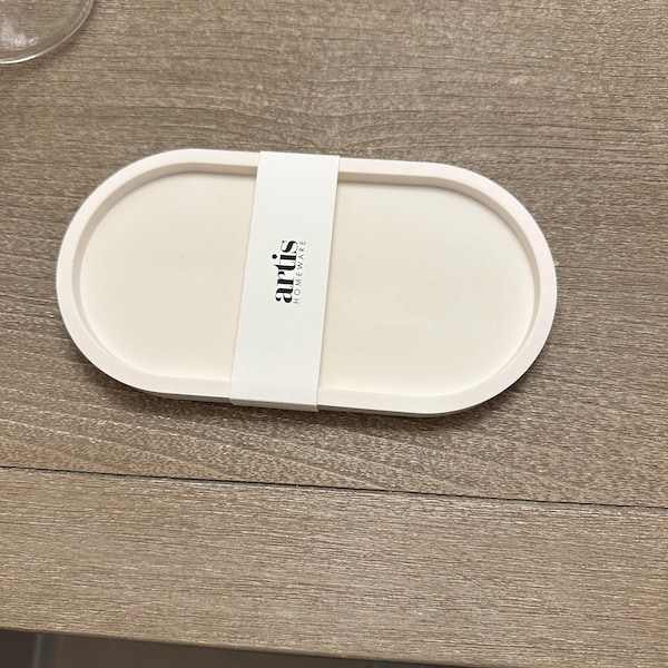 Handmade Jesmonite Tray and Coaster Set: Marble Effect Eco-resin - Etsy UK