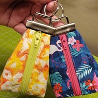 Key Fob Coin Pouch Pattern - Etsy Canada