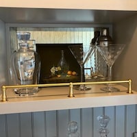Brass Shelf Rail tipping Rail/gallery Rail Expand and Read item Details ...