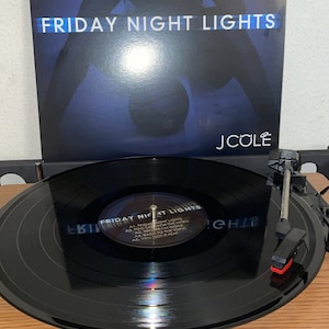 J. Cole J Cole Friday Night Lights 2LP Vinyl Limited Black 12" Record ...