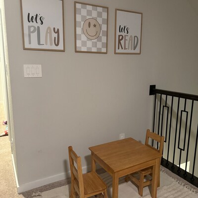 It's Cool to Be Kind, Set of 3 Printable, Kid Room Wall Art, Pink Green ...