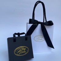 50 Personalized Logo Print Jewelry Pouch Snap Button Bags Custom ...