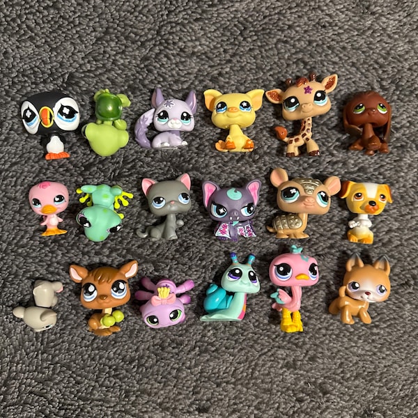 Littlest Pet Shop Rare Vintage LPS Collie Dogs Accessories Sets Lot ...