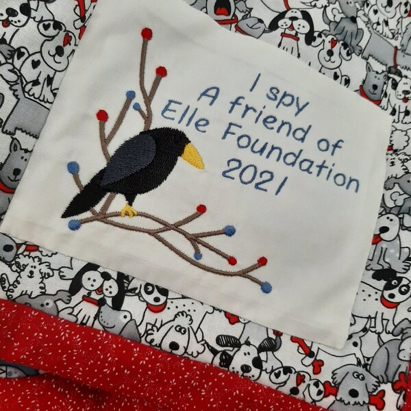 Stork's Special Baby Delivery Embroidered Quilt Label, to Customize ...