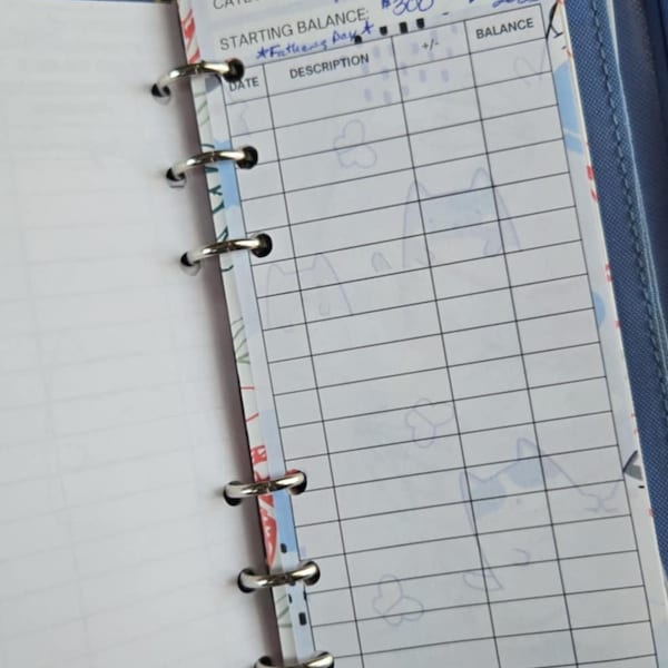 Cash Envelope Inserts for Cash Stuffing Budgeting, Cash Budgeting ...