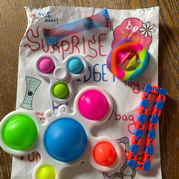 Mystery Fidget Homemade Surprise Blindbag - Etsy