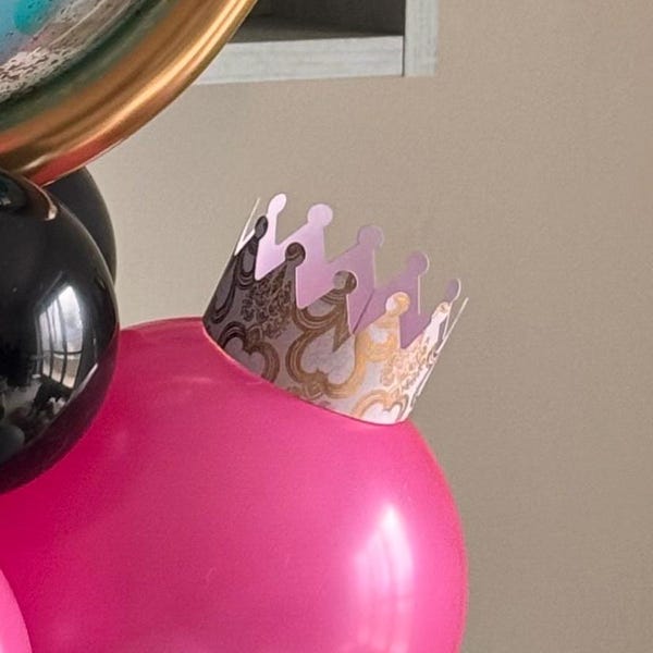 Kings Crown Party Hat Template, SVG, DXF, Ms Word Docx, Png, Psd, 8.5 ...