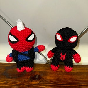 Spider-punk Spider Verse Crochet Plush Pattern - Etsy