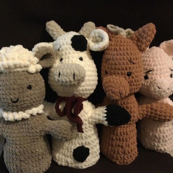 Highland Cow Coaster Crochet Pattern PDF Crochet Cow Drink Potholder ...