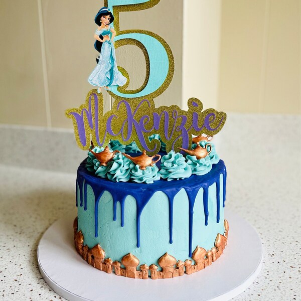 Princess Cake Topper, Number Cake Topper - Etsy Canada