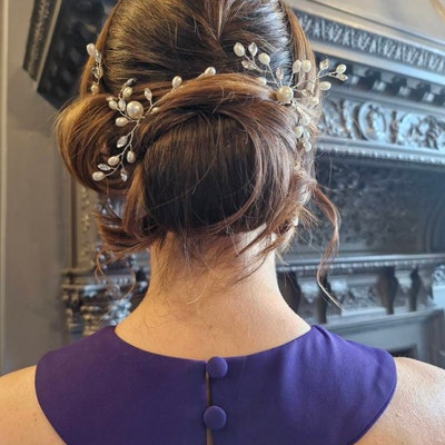 Diamond and Pearls Mother of the Bride Brooch - Etsy UK