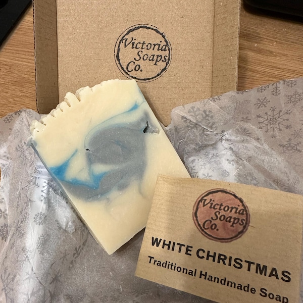 Victoria Soaps Candle Gift Box Set With Bottle of Matches and Mini ...