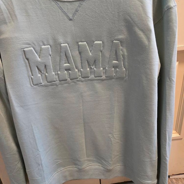 3D Puff Applique Font - Varsity Applique Font - 3D Puff Varsity Font ...