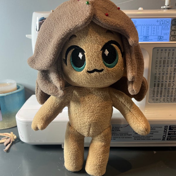 Chibi Human Doll Plush Sewing Pattern .pdf Tutorial With Removable ...