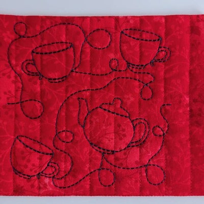 Toast Applique Embroidery Design. Toast Applique. Toast Embroidery ...