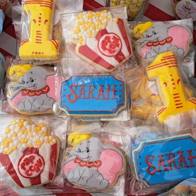 Dumbo Cookies, Birthday Cookies - Etsy