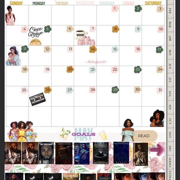 Manifest Goodnotes Stickers, Self Care Stickers Digital Manifestation ...