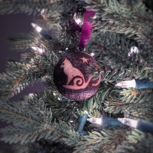 Cornish Holly Wood Athame Pendant - Protection - Pagan, Wicca ...