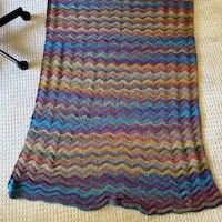 Billowy Knit Throw Quilted Look Blanket Pattern, Pretty Blanket Pattern ...