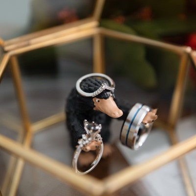 Fantasy Wedding Ring Box/ Geek Proposal Box/ Nerd Engagement Ring Box ...