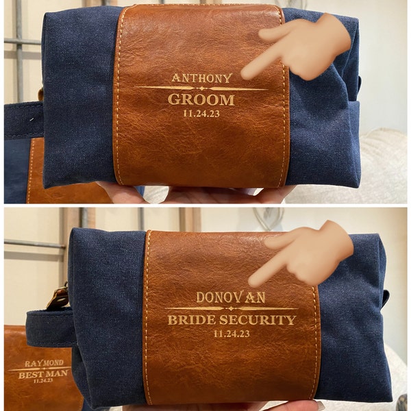 Personalized Groomsmen Gift, Men's Shaving Kits, Travel Shaving Sets ...