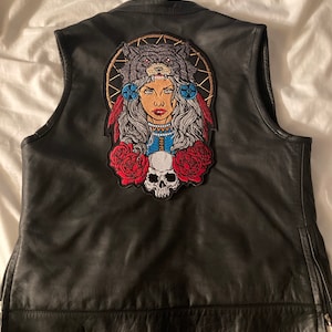 AZTEC CALENDAR Large Back Patch Iron On | Etsy