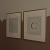 Cottagecore Alphabet Chart | Neutral Color Kid's Room Decor ...