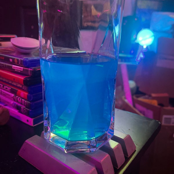 Slanted Wine Bottle Display Concrete Charcoal Gray Perfect for ...